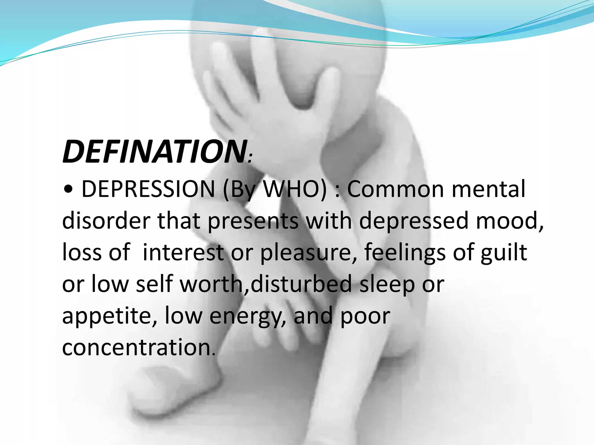Current concept of depression management | PPTX