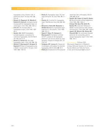 Current concepts in hypospadiology | PDF | Hormonal Disorders ...