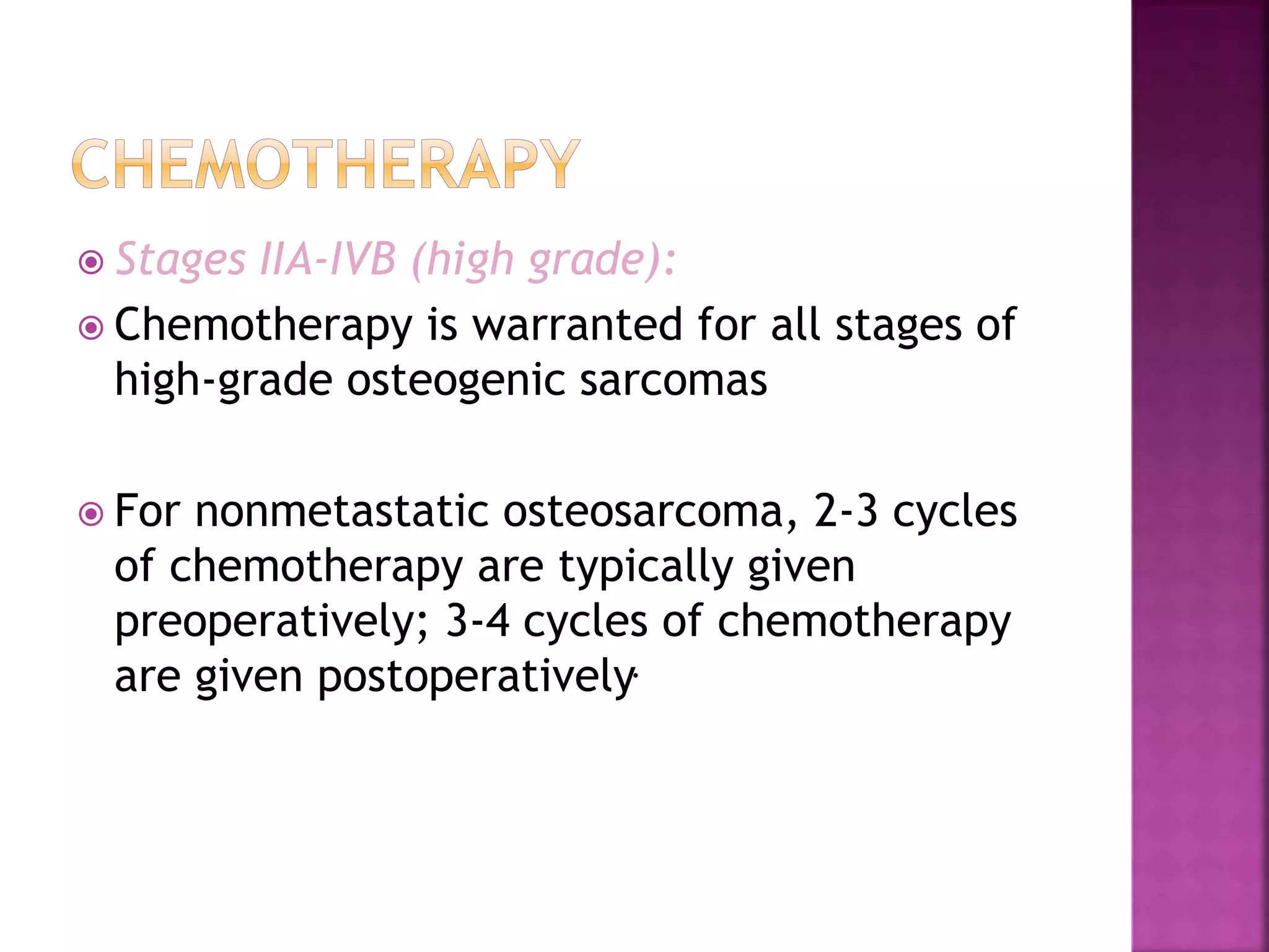 CURRENT CONCEPTS IN TREATMENT OF OSTEOSARCOMA & SKELETAL.pptx | Bone ...