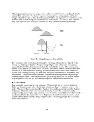 Current differential line protection setting considerations | PDF