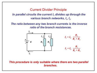 Current divider rule | PPTX | Physics | Science