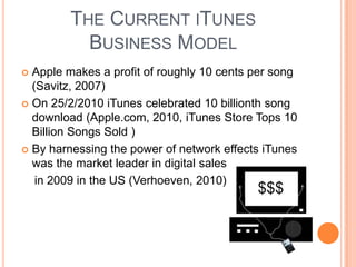 Current economy of i tunes | PPT