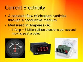 Current Electricity | PPT | Chemistry | Science