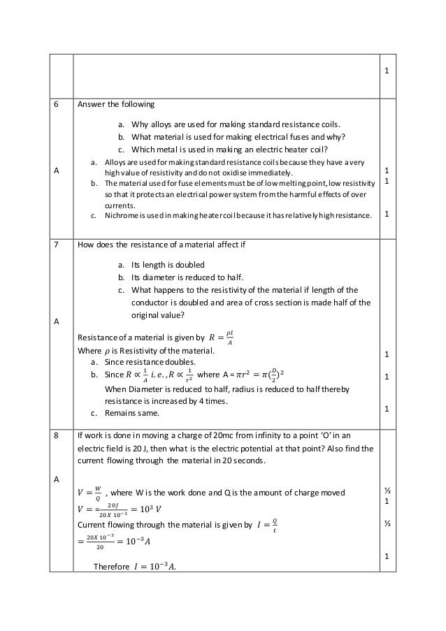 CLASS X SCIENCE STUDY MATERIAL