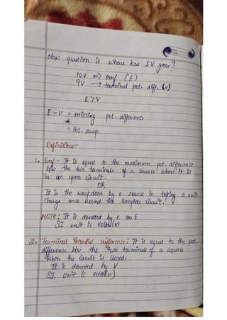 Important notes for boards or half yearly examination | PDF