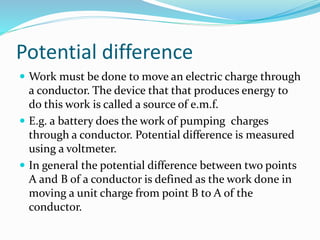 Current electricity ii form 3 | PPTX