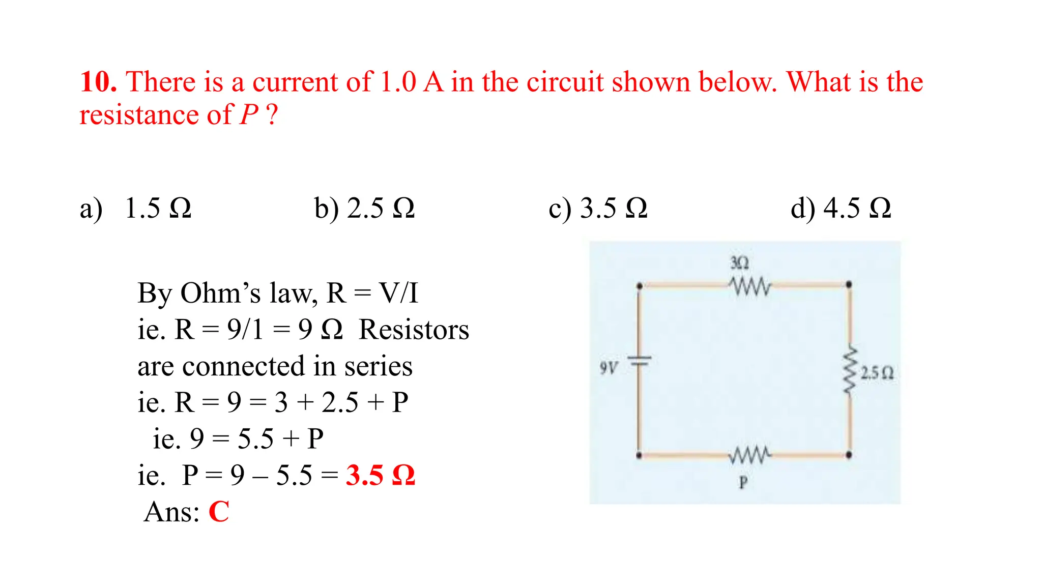 Current Electricity MCQ Class XII. Physics pptx | PPTX