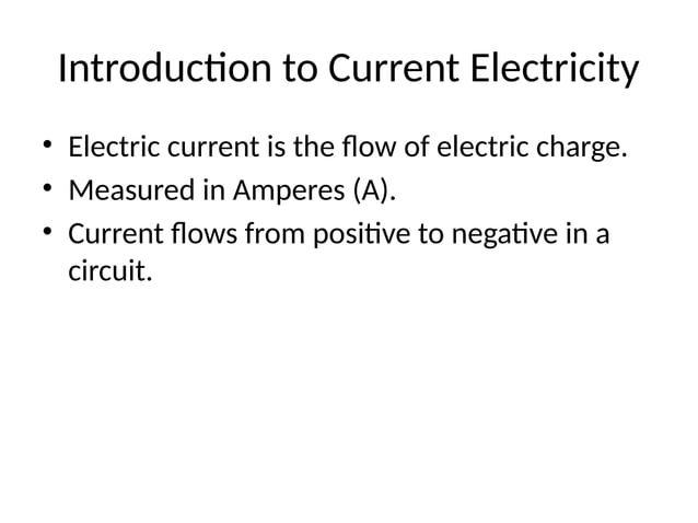 Current_Electricity_Presentation.pptx cl | PPTX