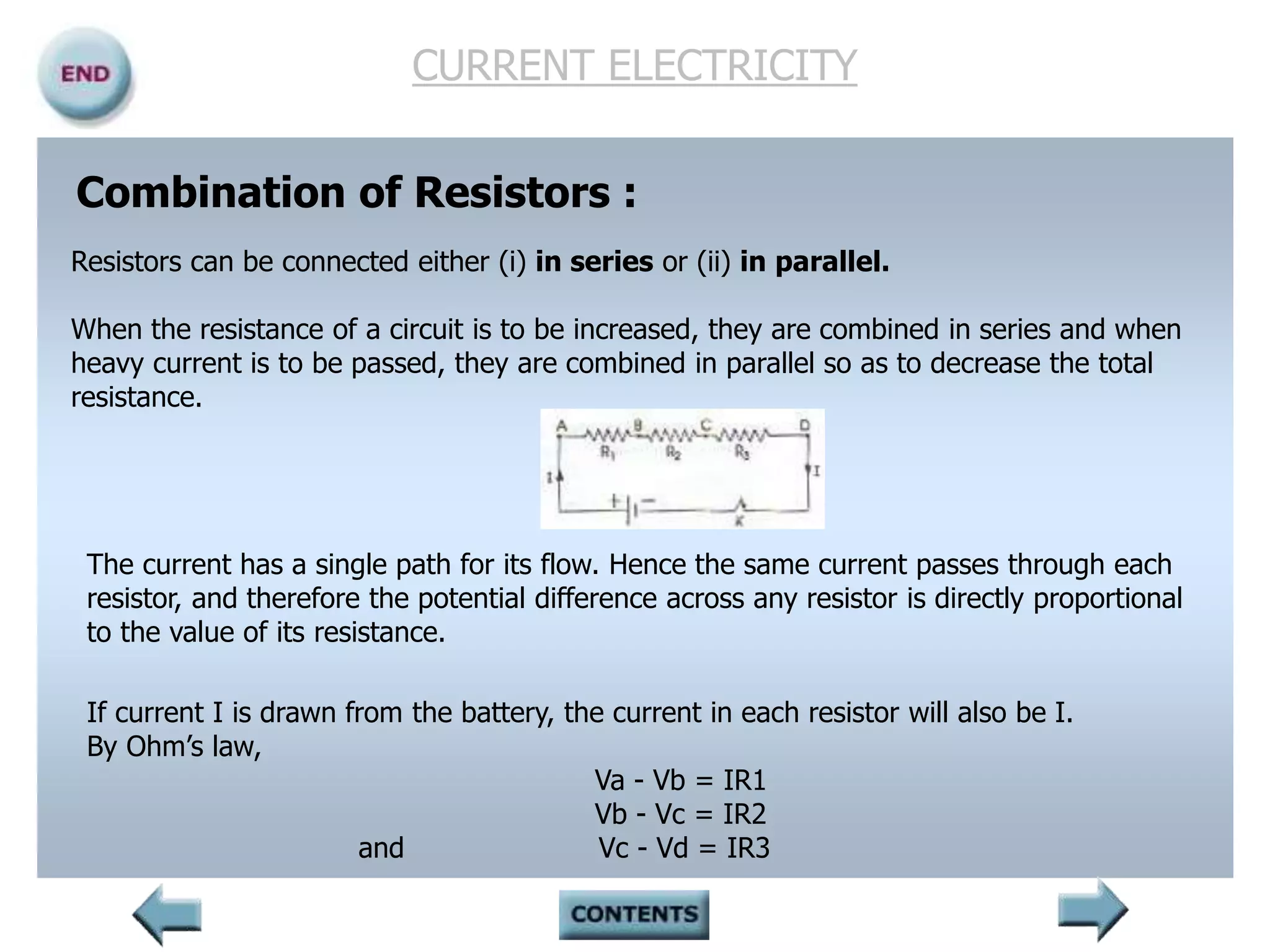 Current electricity Series Parallel.ppt