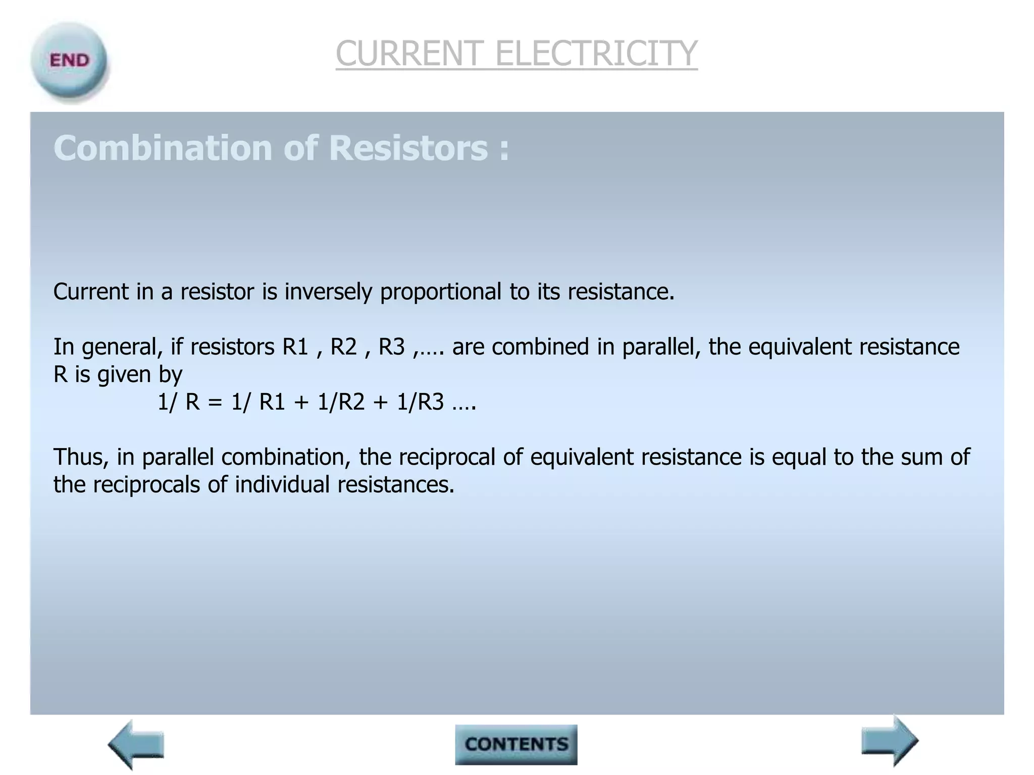 Current electricity Series Parallel.ppt