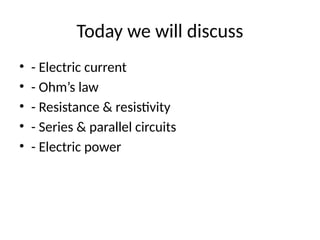 Current_Electricity_Slides.pptxgfgjvbhgvnv | PPTX
