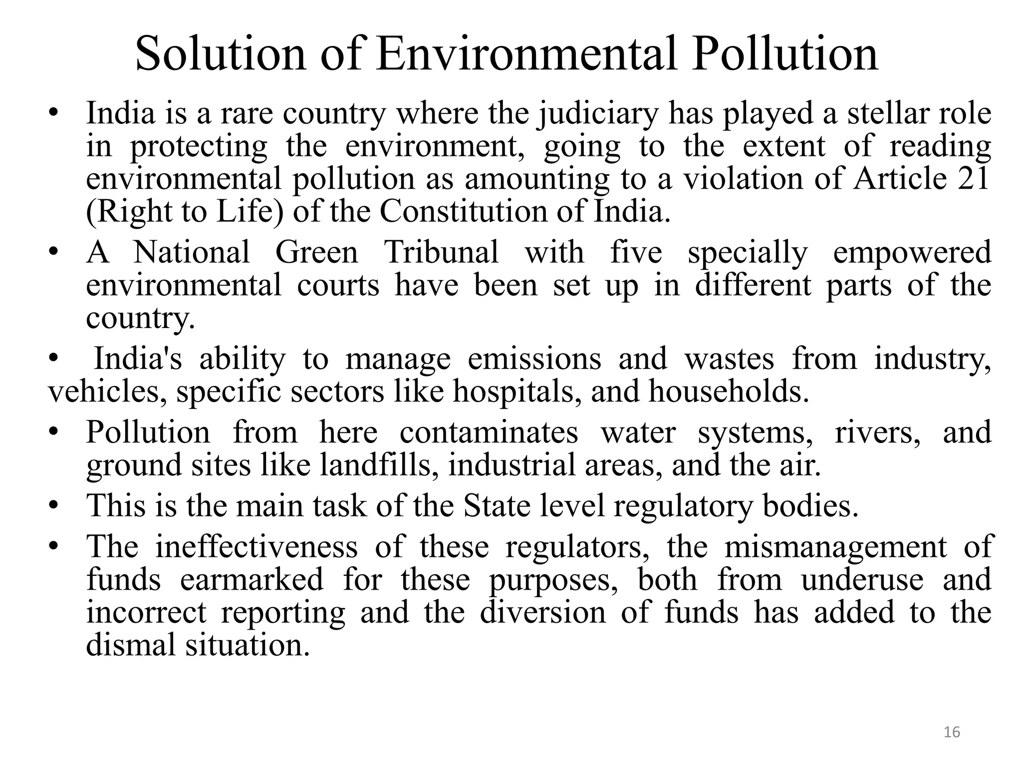 Current environmental challenges and corresponding solution | PPT