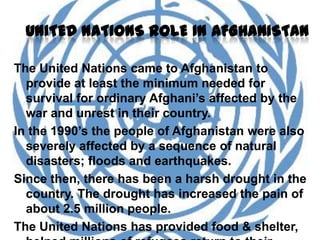 Current event. Afghanistan protests on UN. | PPTX