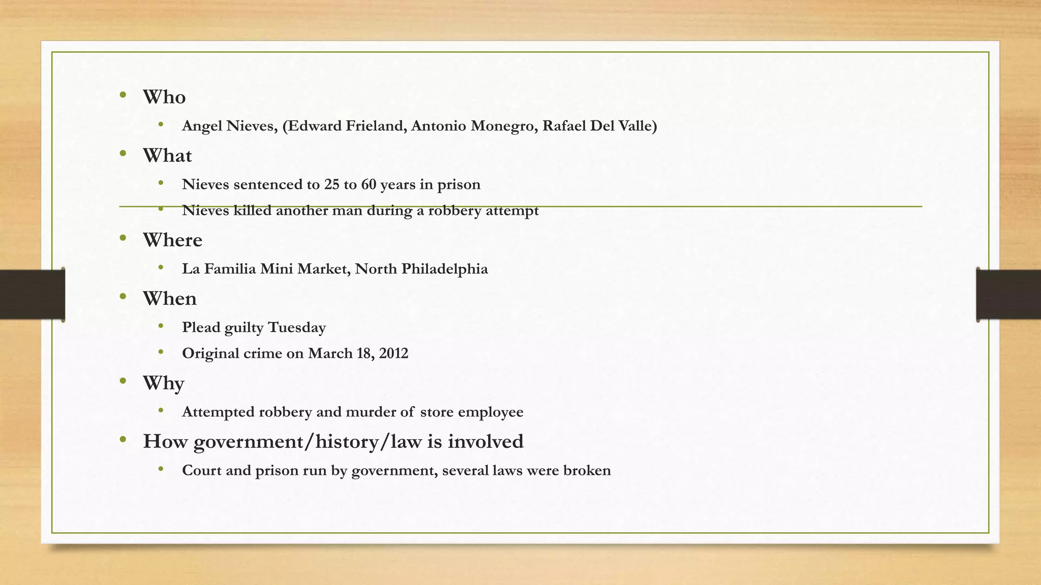 Current event example | PPT