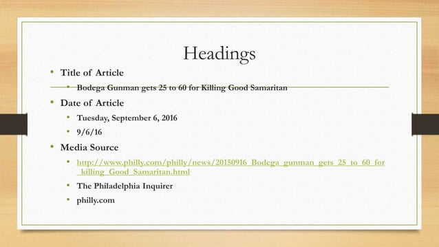 Current event example | PPT