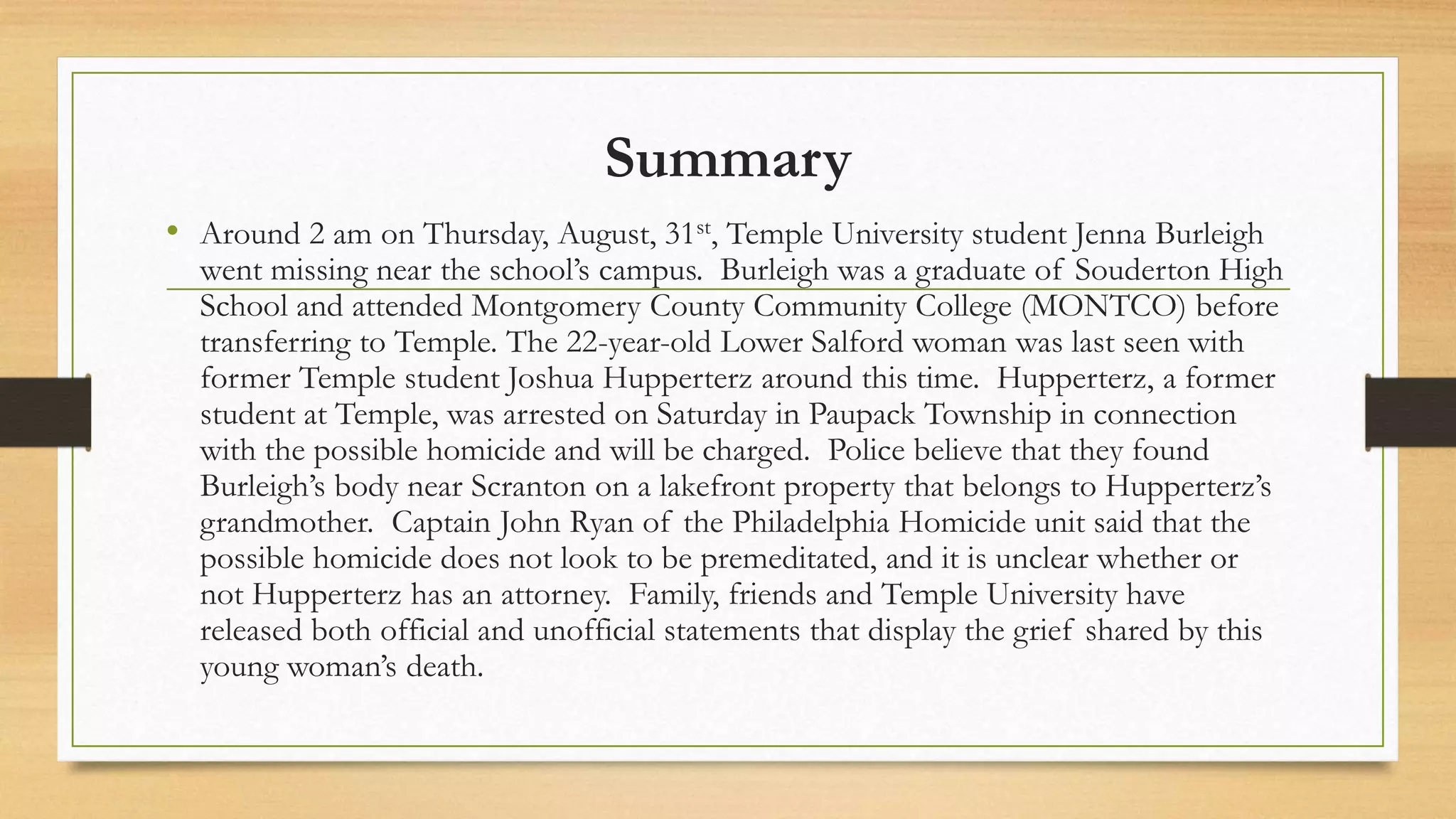 Current event example 2017 | PPT