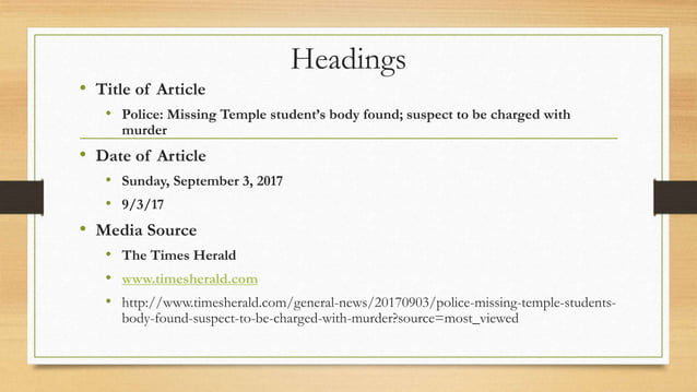 Current event example 2017 | PPT