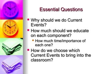 the foundations of teaching current events.ppt