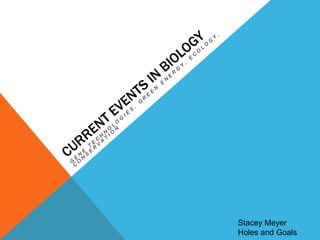 Current events in biology | PPTX