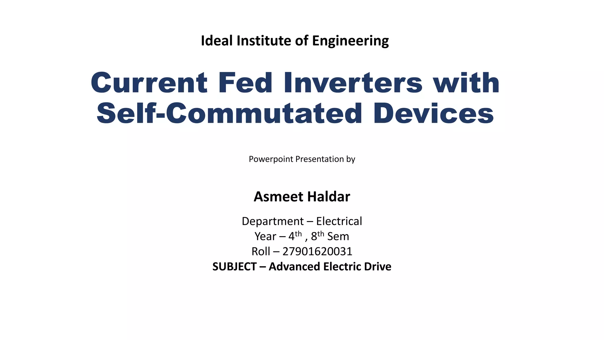 Current Fed Inverters.pptx