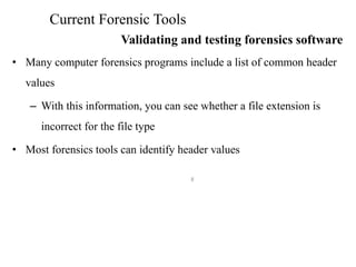 Current Forensic Tools | PDF