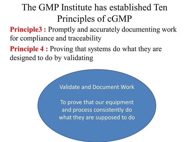 Current good manufacturing practices and current good compounding | PDF ...