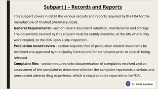 Current Good Manufacturing Practices (cGMP) & Compliance Key Global ...