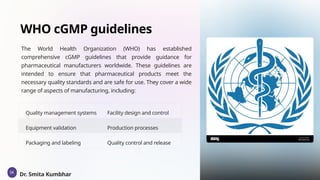 Current Good Manufacturing Practices (cGMP) & Compliance Key Global ...