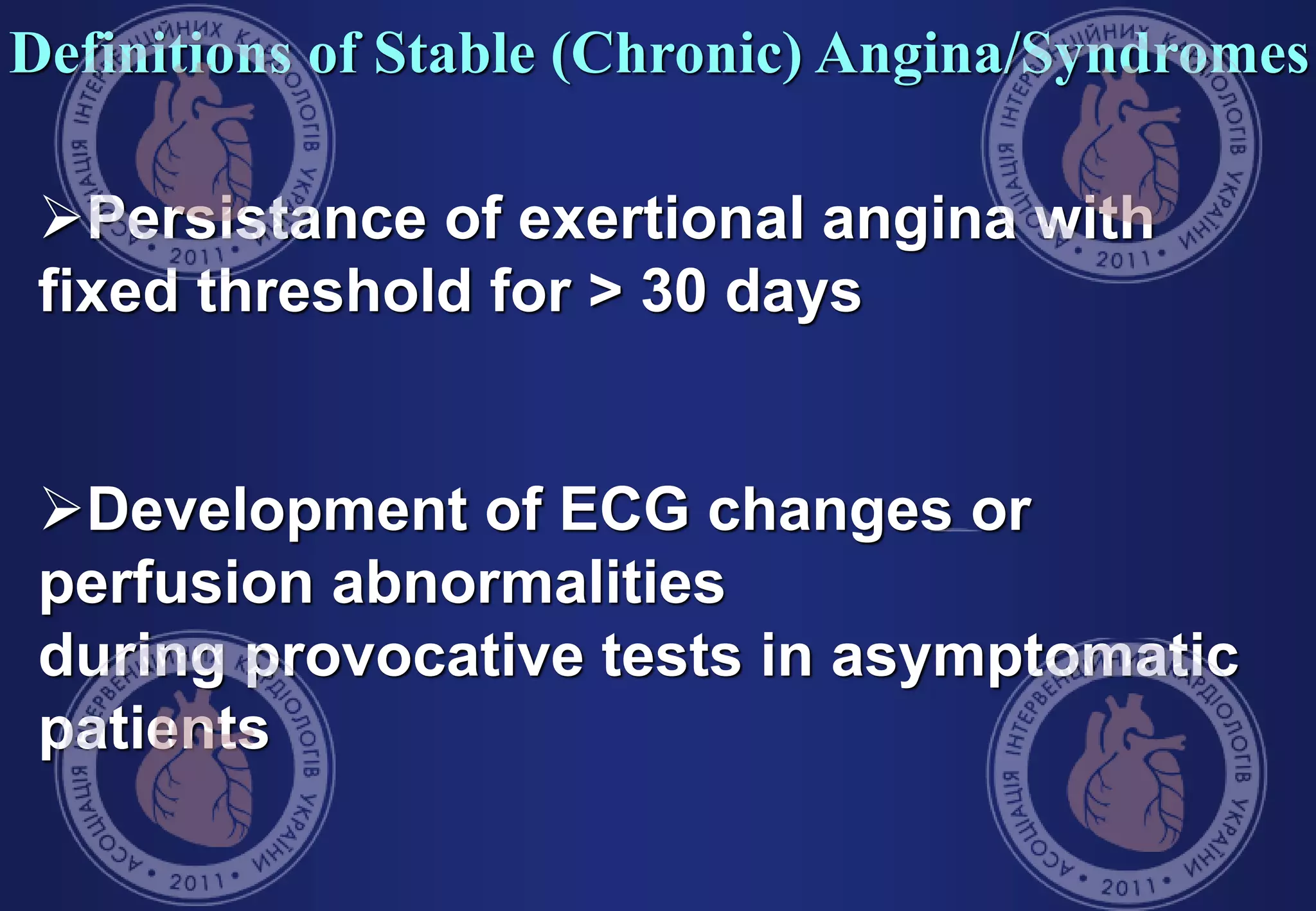 Current Guidelines of Myocardial Revascularisation Patients with Stable ...