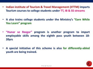Current initiatives in indian tourism | PPTX
