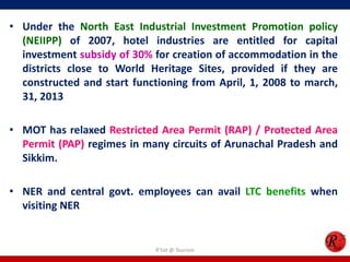 Current initiatives in indian tourism | PPTX