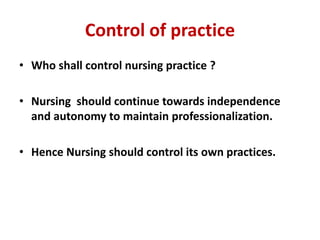 Current Issues in Nursing | PPTX