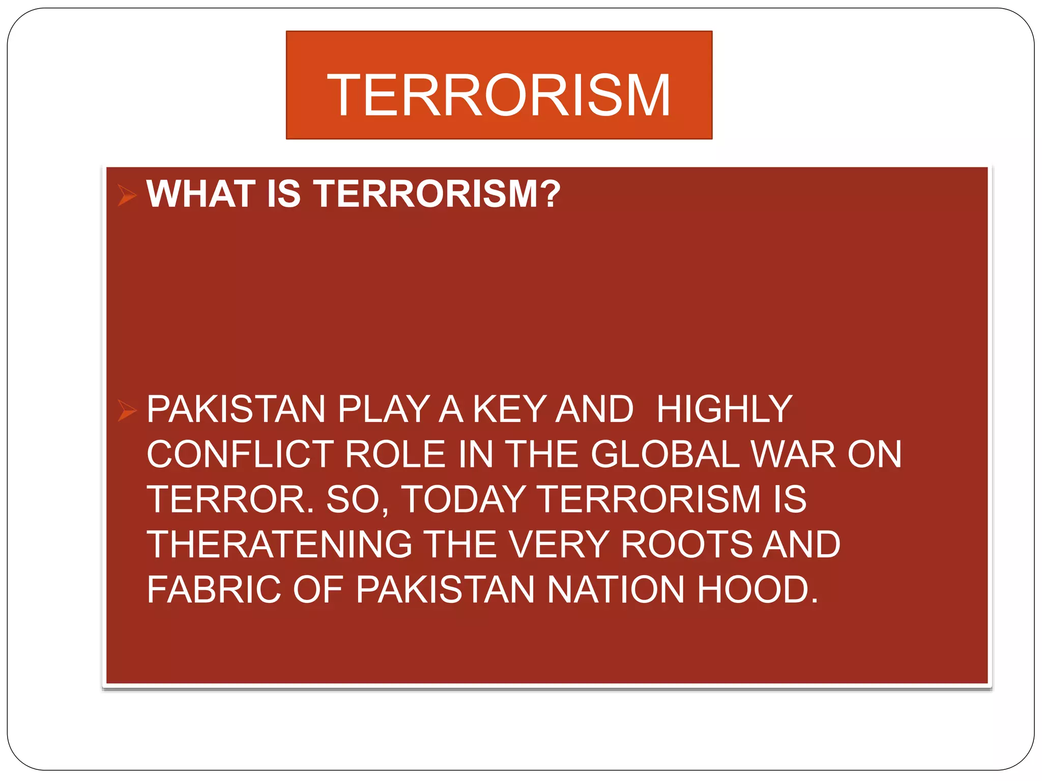 Current issues of pakistan | PPTX