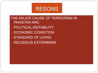 Current issues of pakistan | PPTX