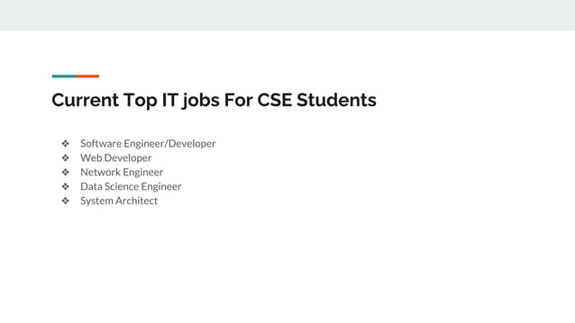 Current IT jobs for CSE Background Students.pptx