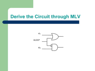 Reduction in Current leakage in CMOS VLSI Circuits | PDF