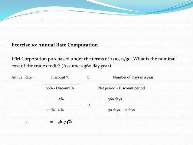 Current liabilities management | PPT