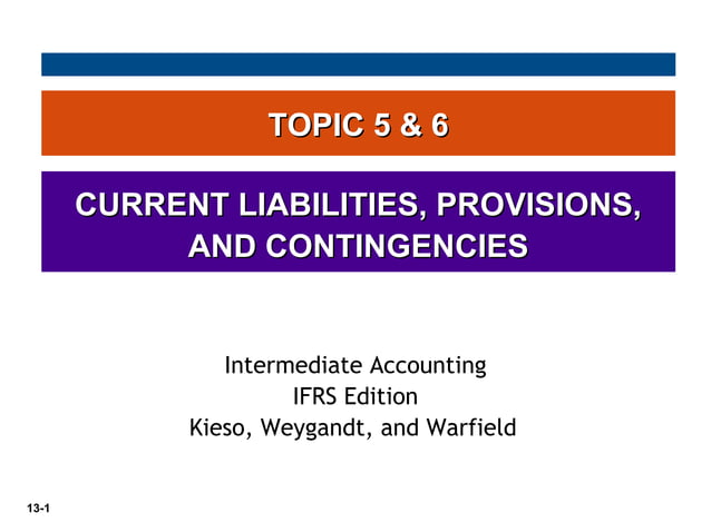 Current liabilities ppt | PPT
