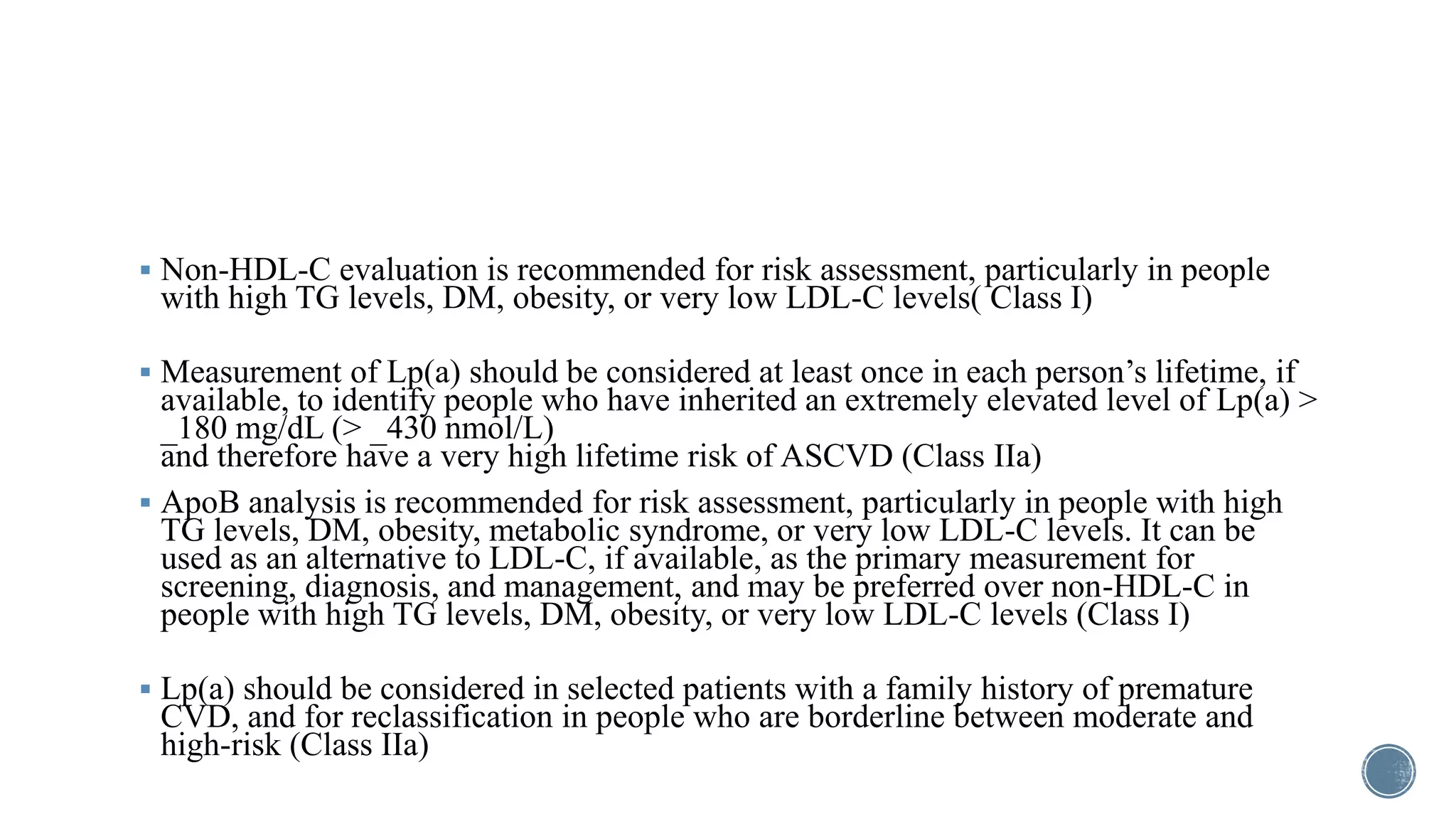 Current lipid guidelines | PPTX