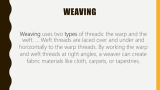 Currently used weaving machine brands and their features industry of ...