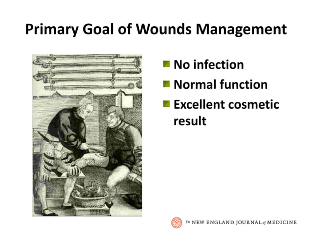 Current Management of Acute Cutaneous Wounds | PPT