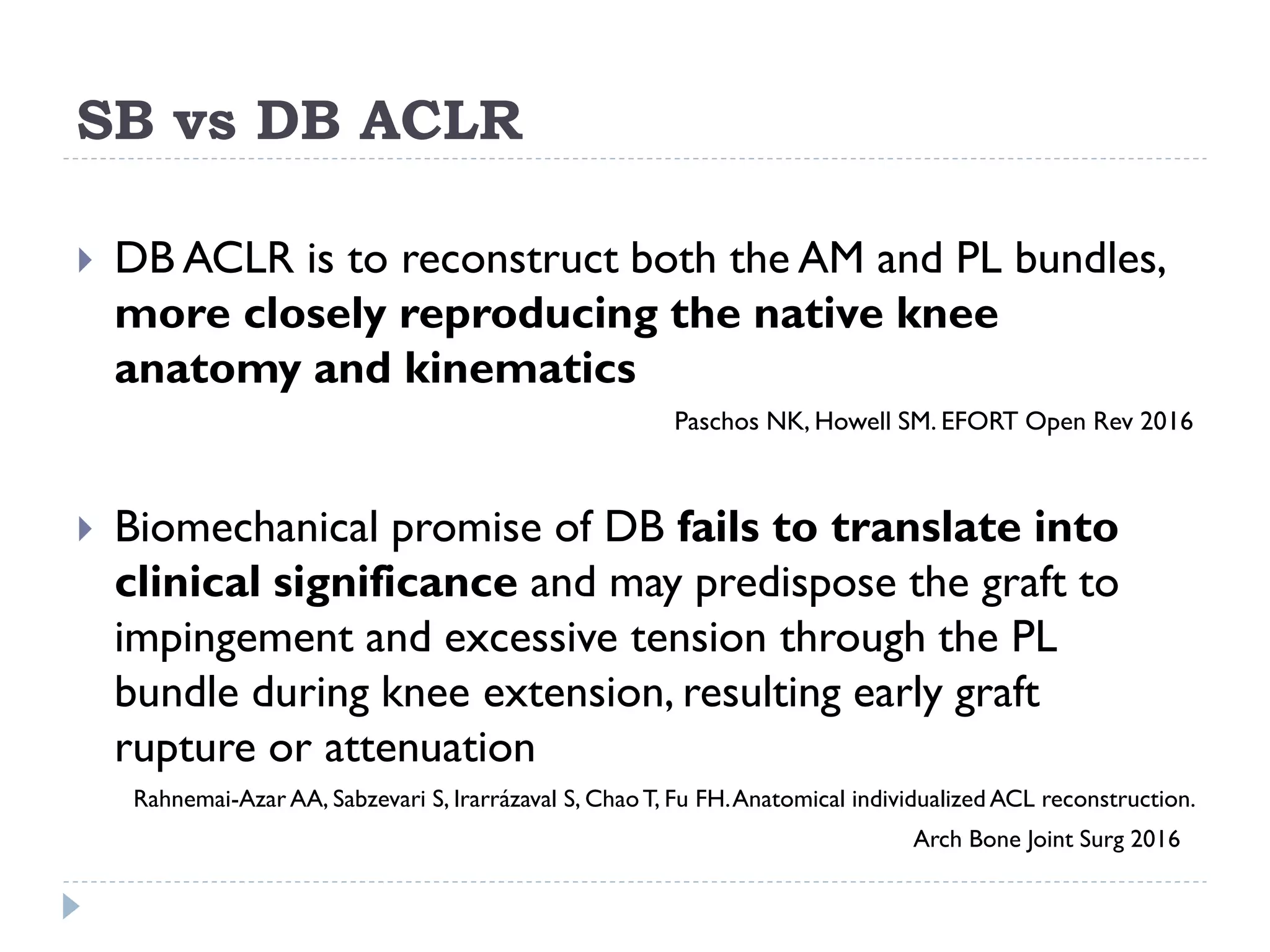 Current management of ACL injury 2017 | PDF