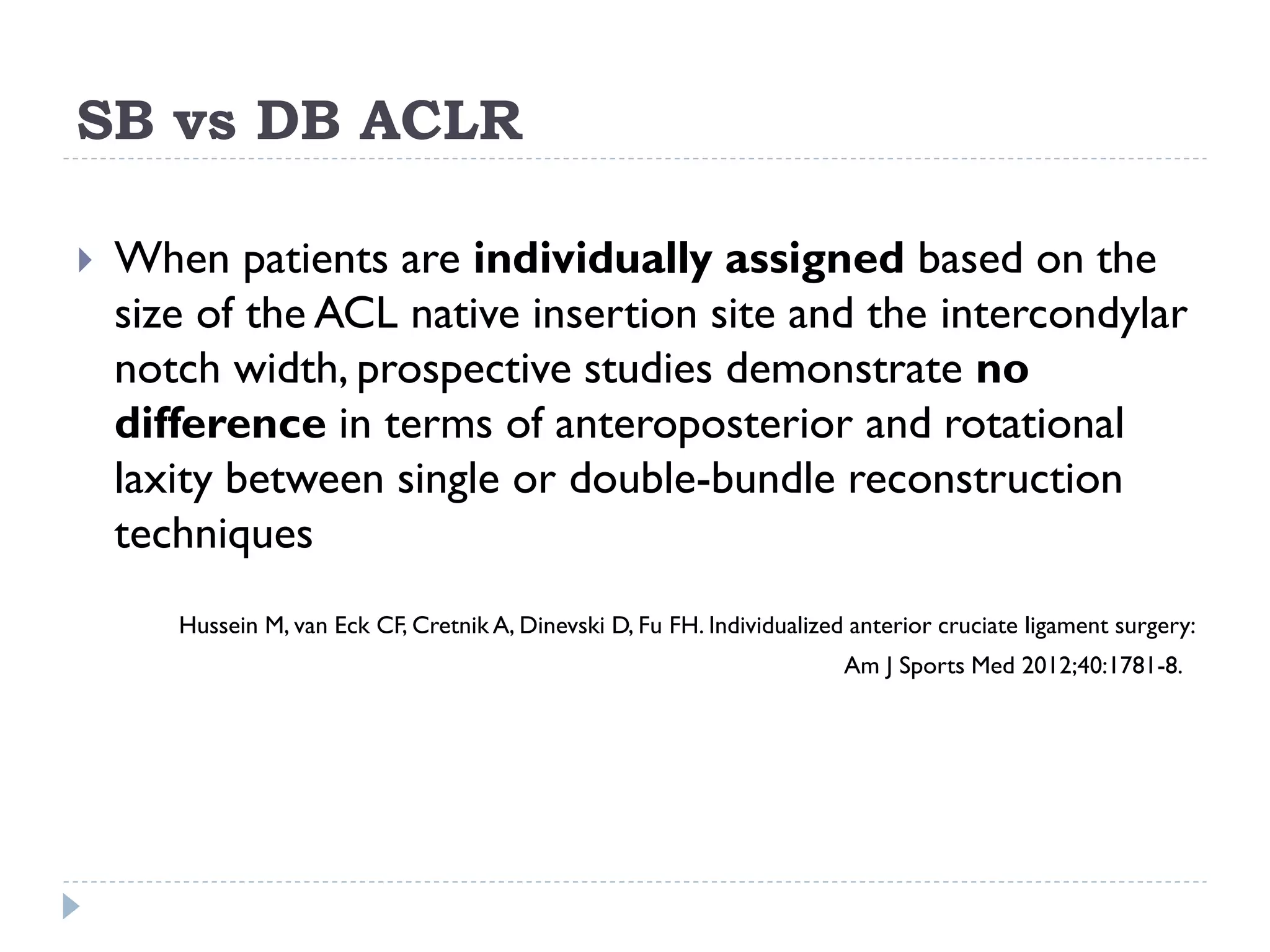 Current management of ACL injury 2017 | PDF