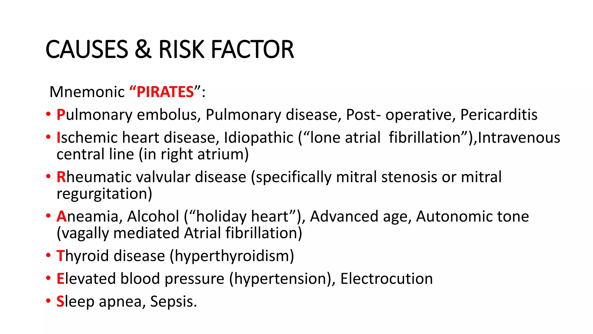 Current management of atrial fibrillation | PPTX