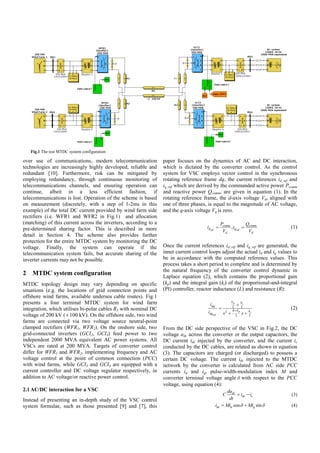 Current matching control system for multi-terminal dc transmission to integrate offshore wind ...