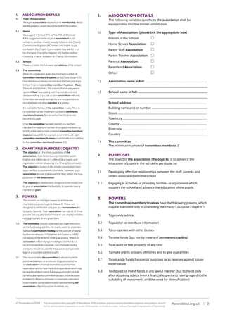 Current model constitution_england_and_wales | PDF