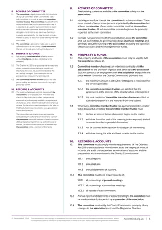 Current model constitution_england_and_wales | PDF