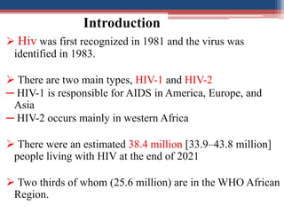 CURRENT NATIONAL GUIDELINE IN THE PHARMACOTHERAPY OF HIV 2 | PPTX