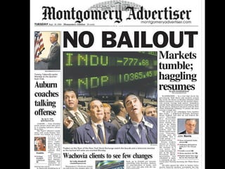 2008 recession pics and headlines | PPT