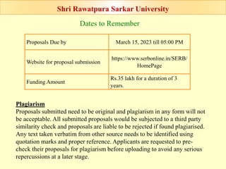 Current opening project, SRU Raipur.ppt